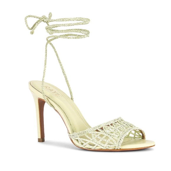 RAYE | Shoes | Raye Pastel Woven Heels | Poshmark